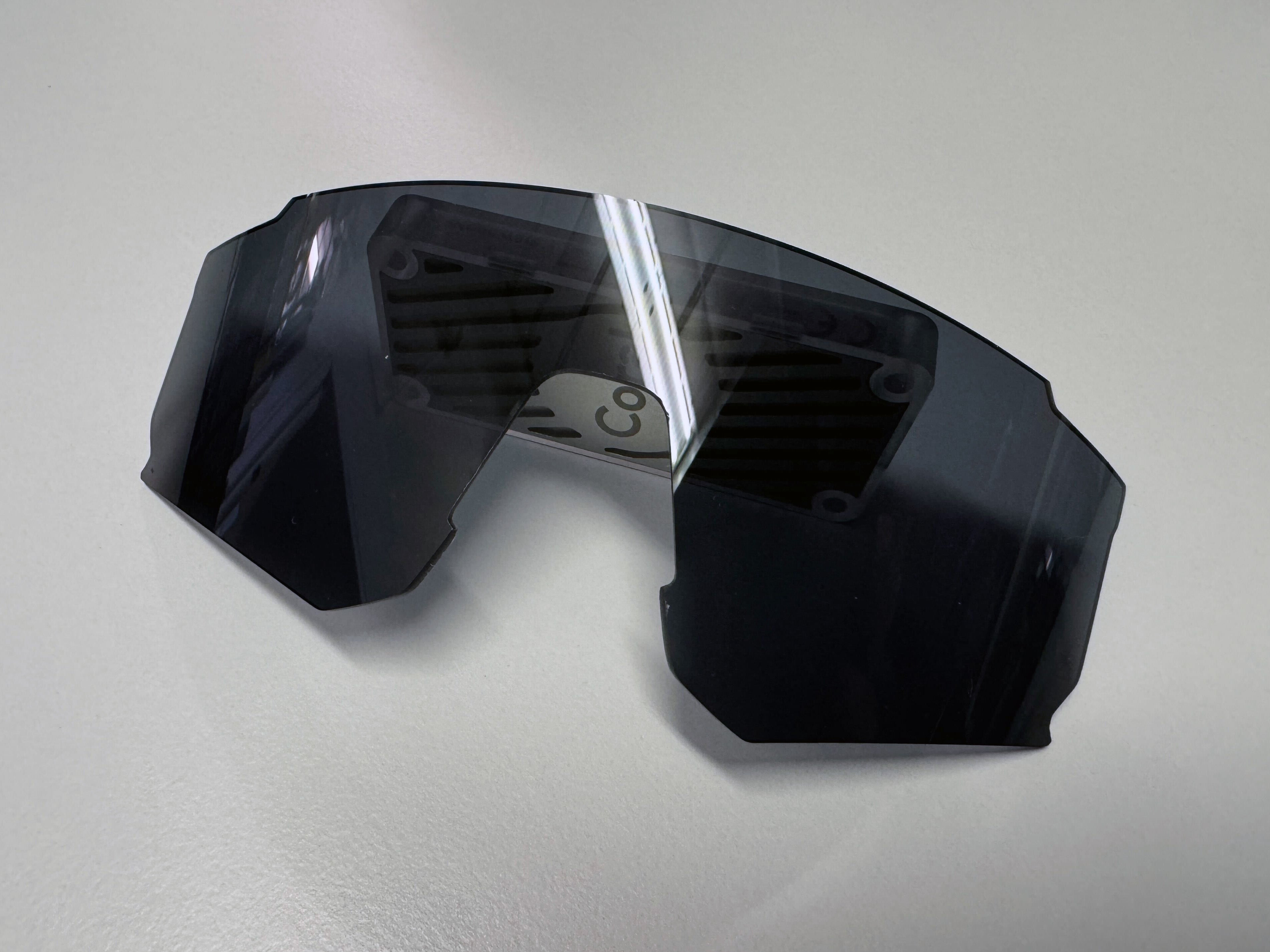 Replacement Black Tint Visor – Hackerbot Industries, LLC